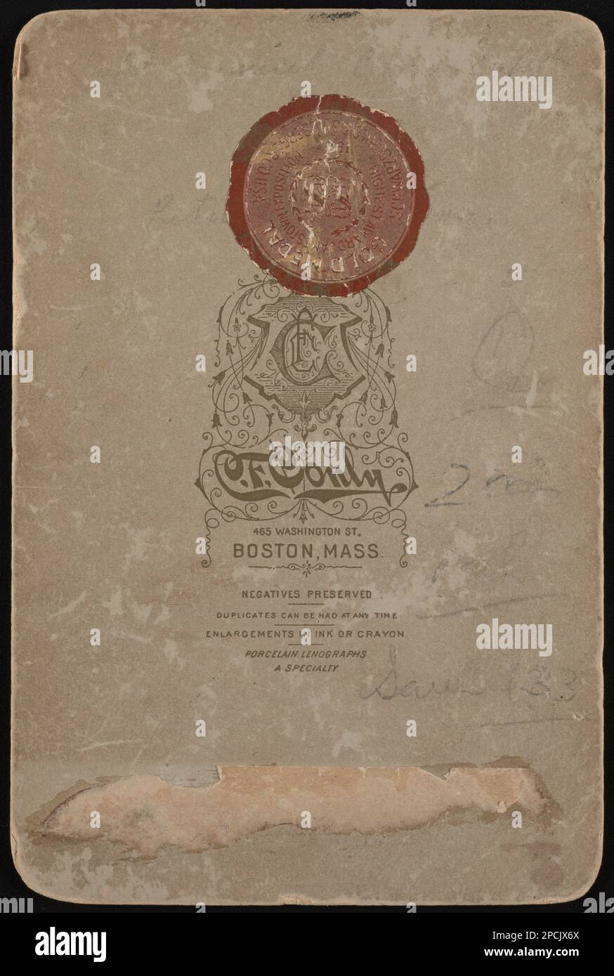 Civil War veteran Samuel Cole Wright / C.F. Conly, 465 Washington St ...