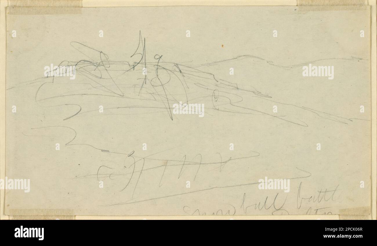 LOST MTN. Morgan collection of Civil War drawings. Kennesaw Mountain ...