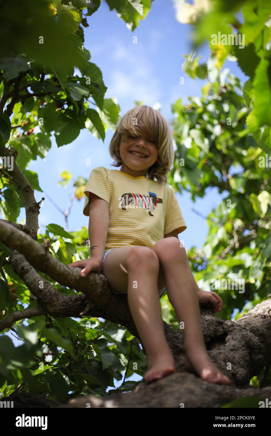Blonde in nature hi-res stock photography and images - Alamy
