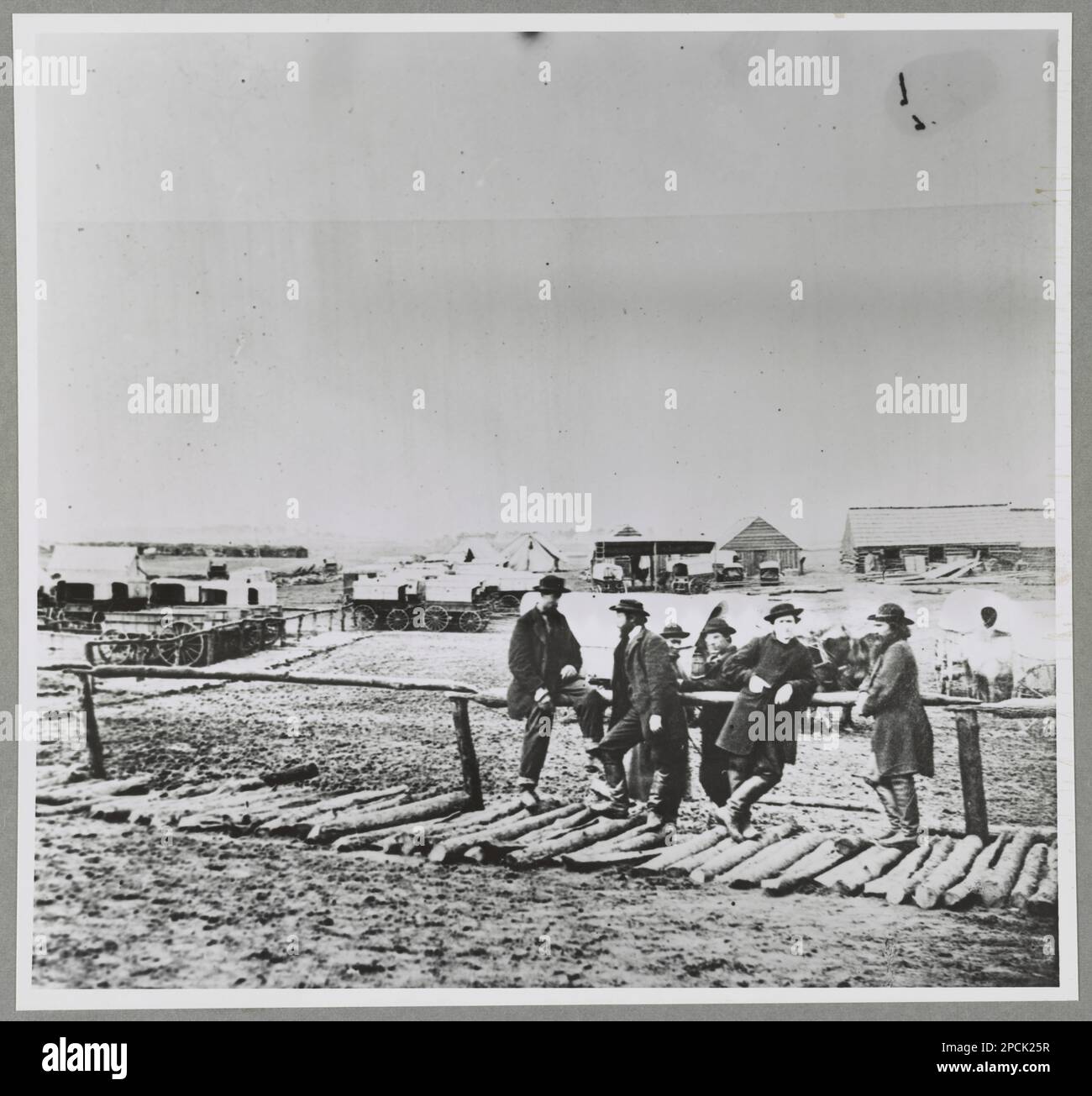 Corduroy road. Title from item, Brady-Handy Collection. United States ...