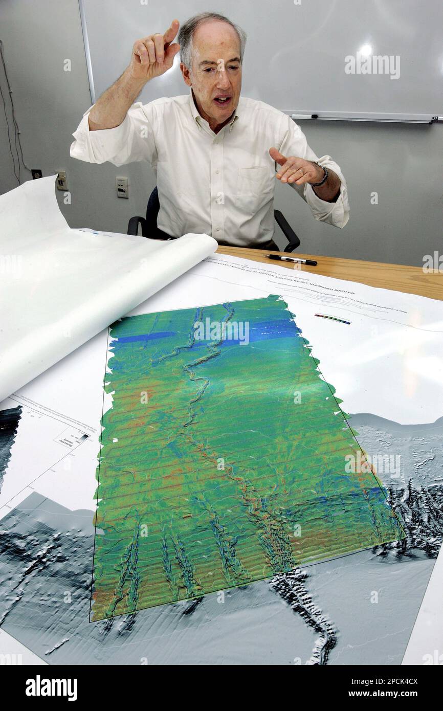 Professor Peter A. Rona sits at Rutgers University in New Brunswick, N ...