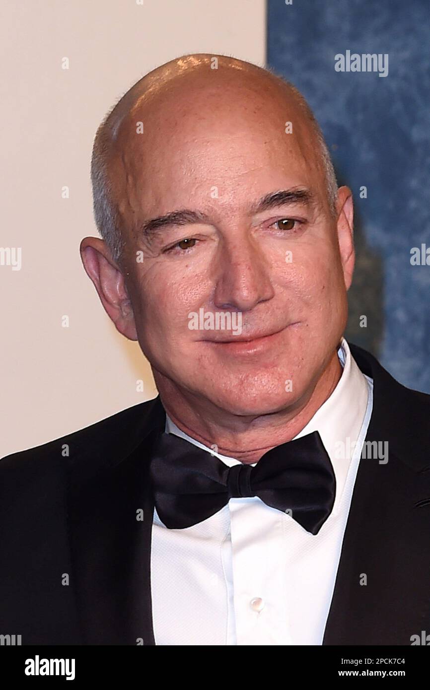Los Angeles, CA. 12th Mar, 2023. Lauren Sanchez, Jeff Bezos at the ...