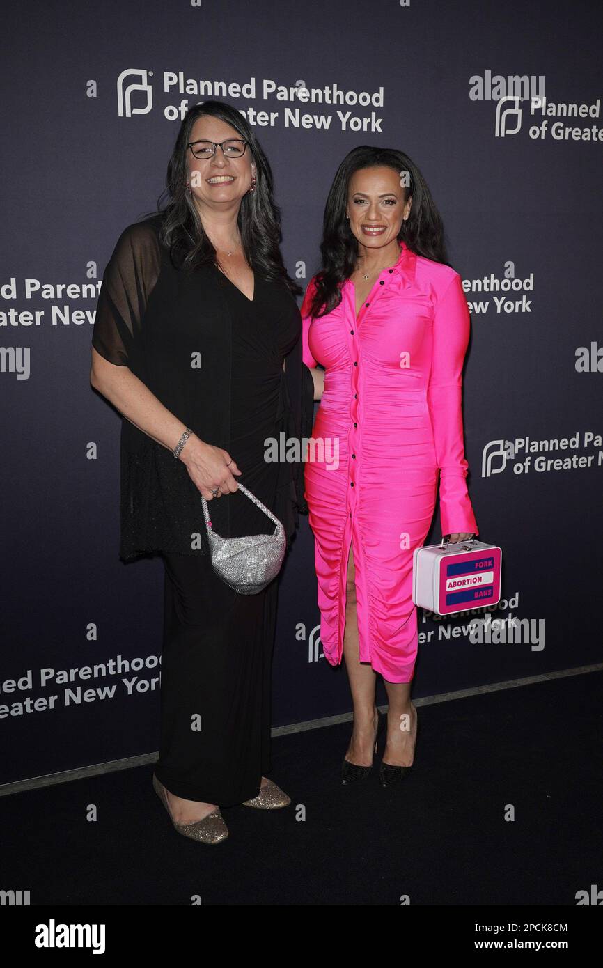 New York, NY, USA. 13th Mar, 2023. Wendy Stark, Alexis McGill Johnson ...