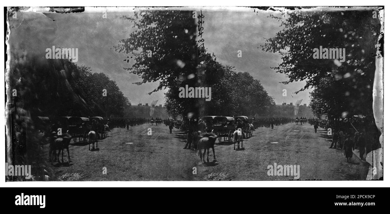Washington, District of Columbia. Grand review of the army. Civil war ...