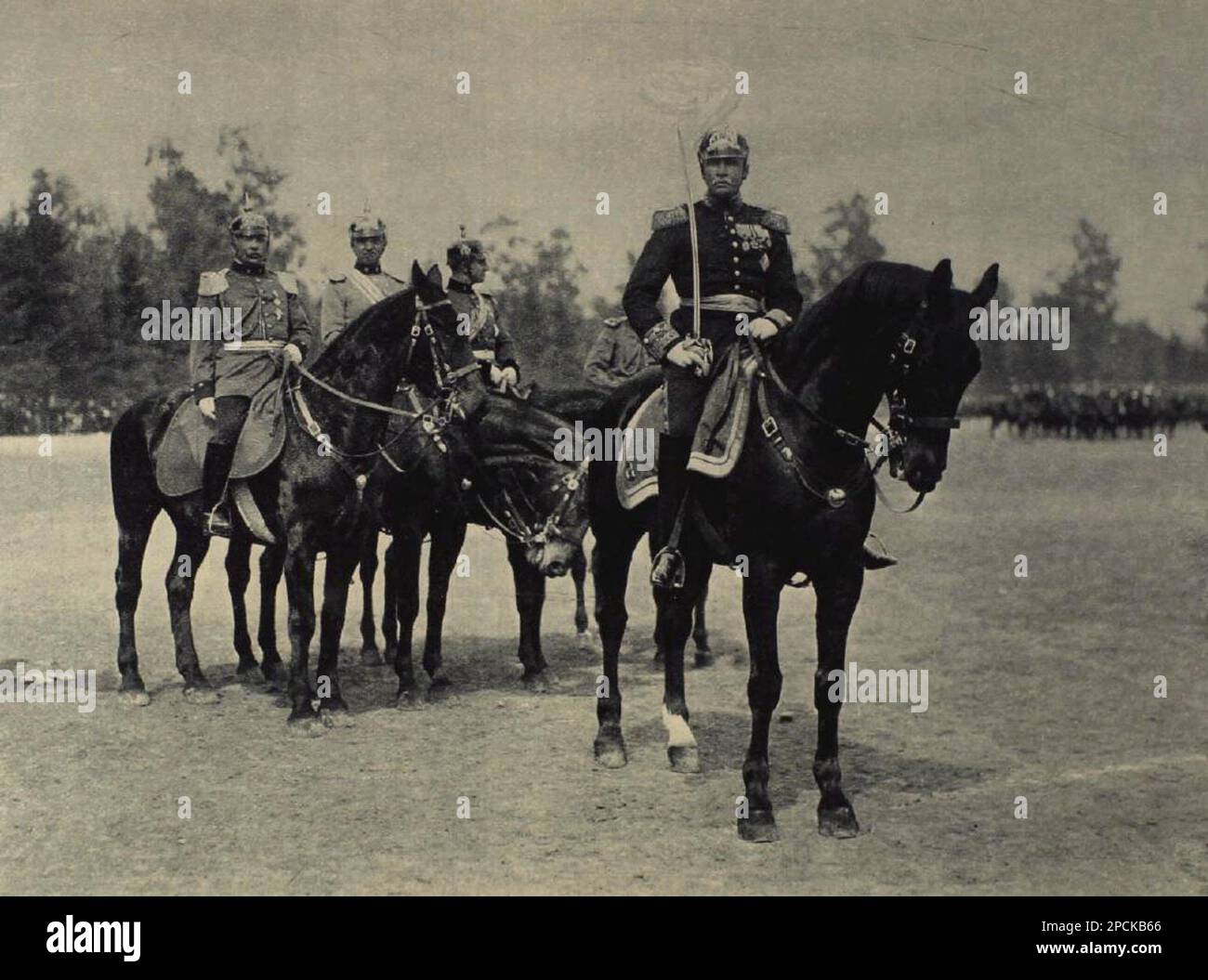 Great Military Parade of 1910 Stock Photo - Alamy