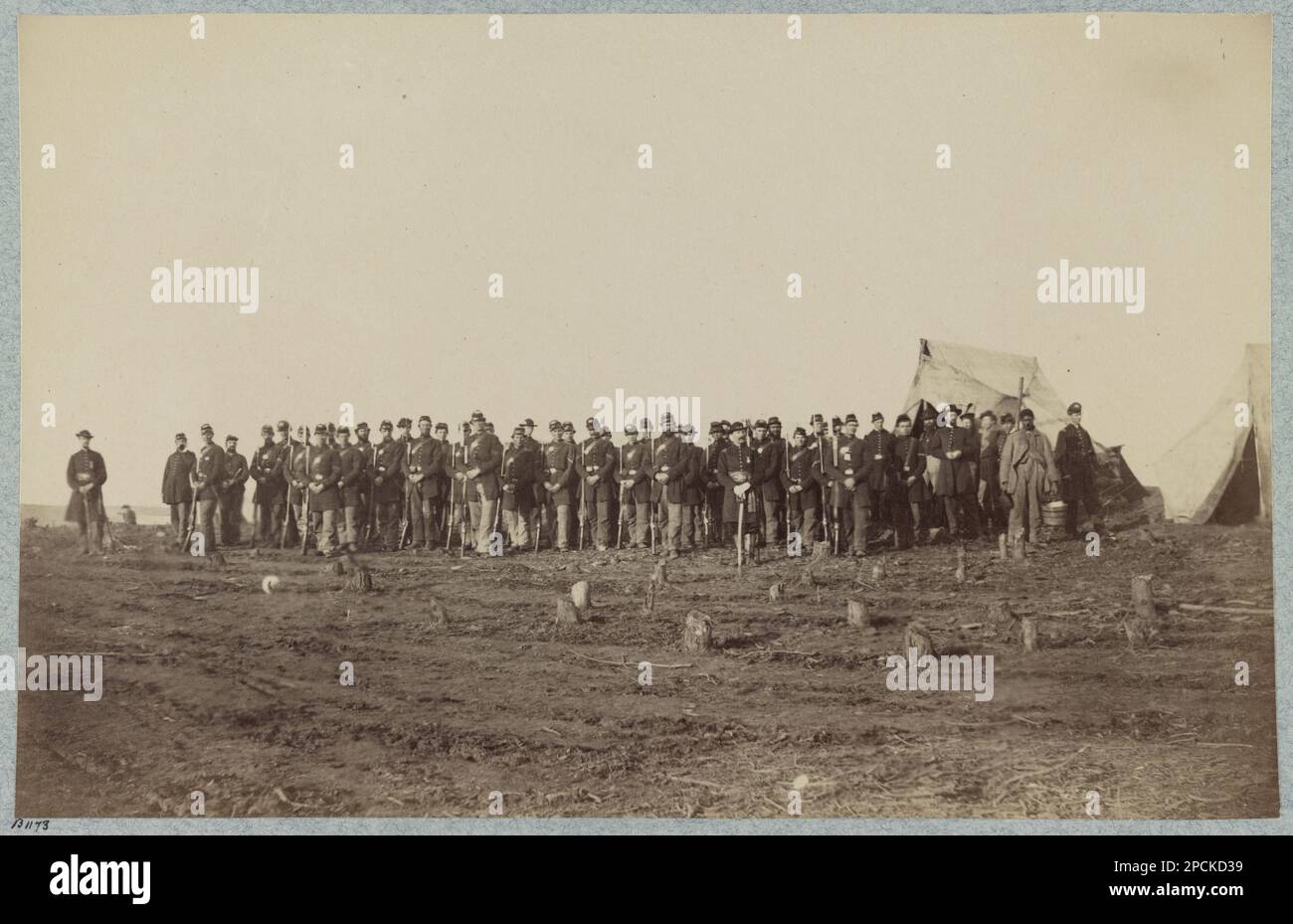 Co. - , 139th Pennsylvania Infantry. No. B1173, Title from item, Gift ...