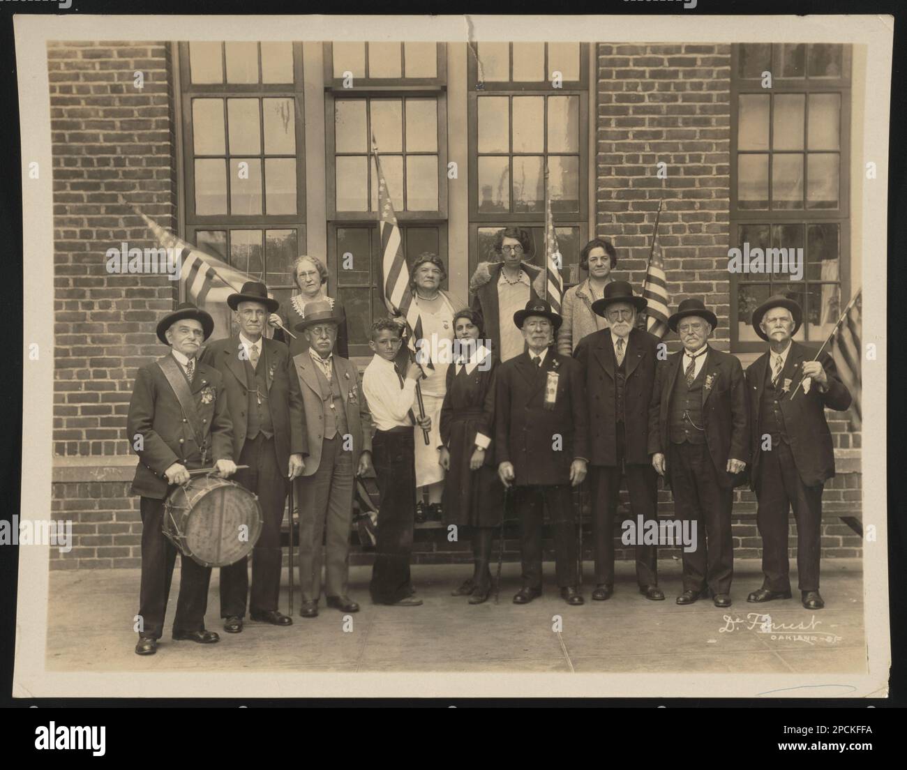 Civil War veteran Friedrich Dietzmann of Co. A, 17th Missouri Infantry ...