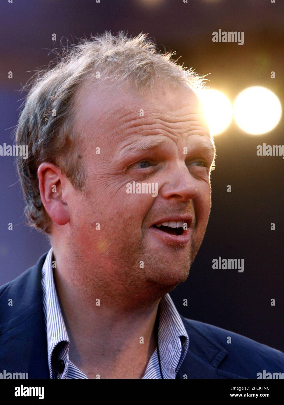 British actor Toby Jones is seen on the red carpet prior to the ...