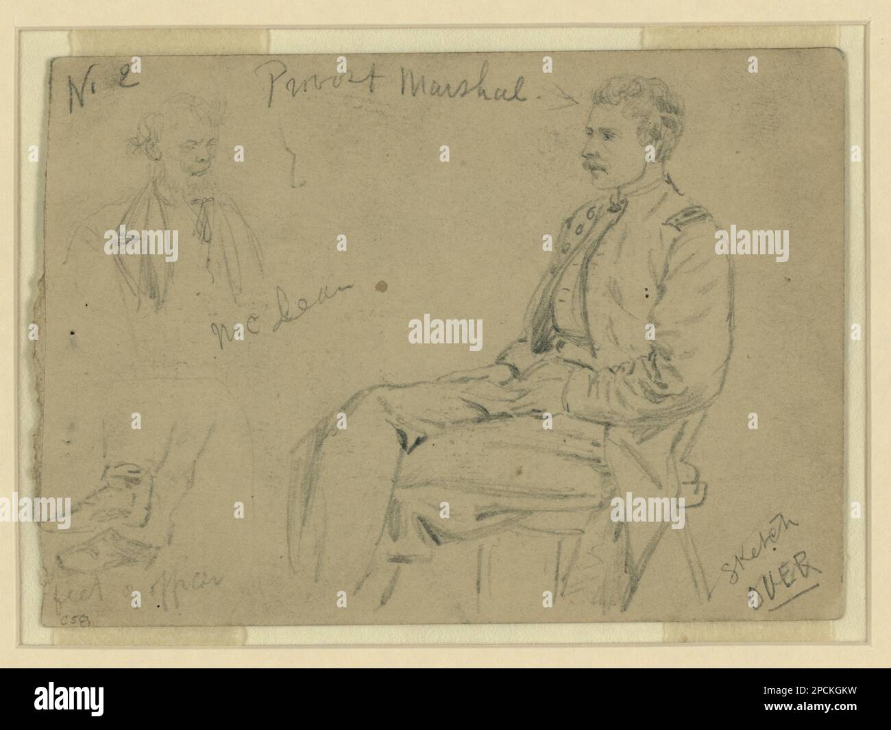 Portraits of Provost Marshal, McLean. Morgan collection of Civil War ...