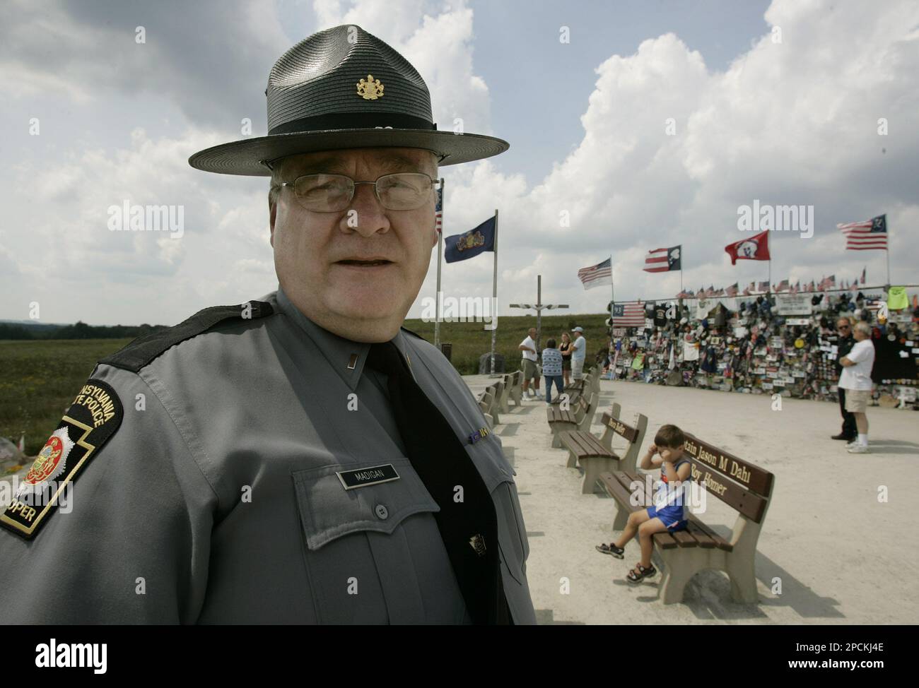 ** ADVANCE FOR SUNDAY, SEPT. 3 ** Pennsylvania State Police Lt. Patrick ...