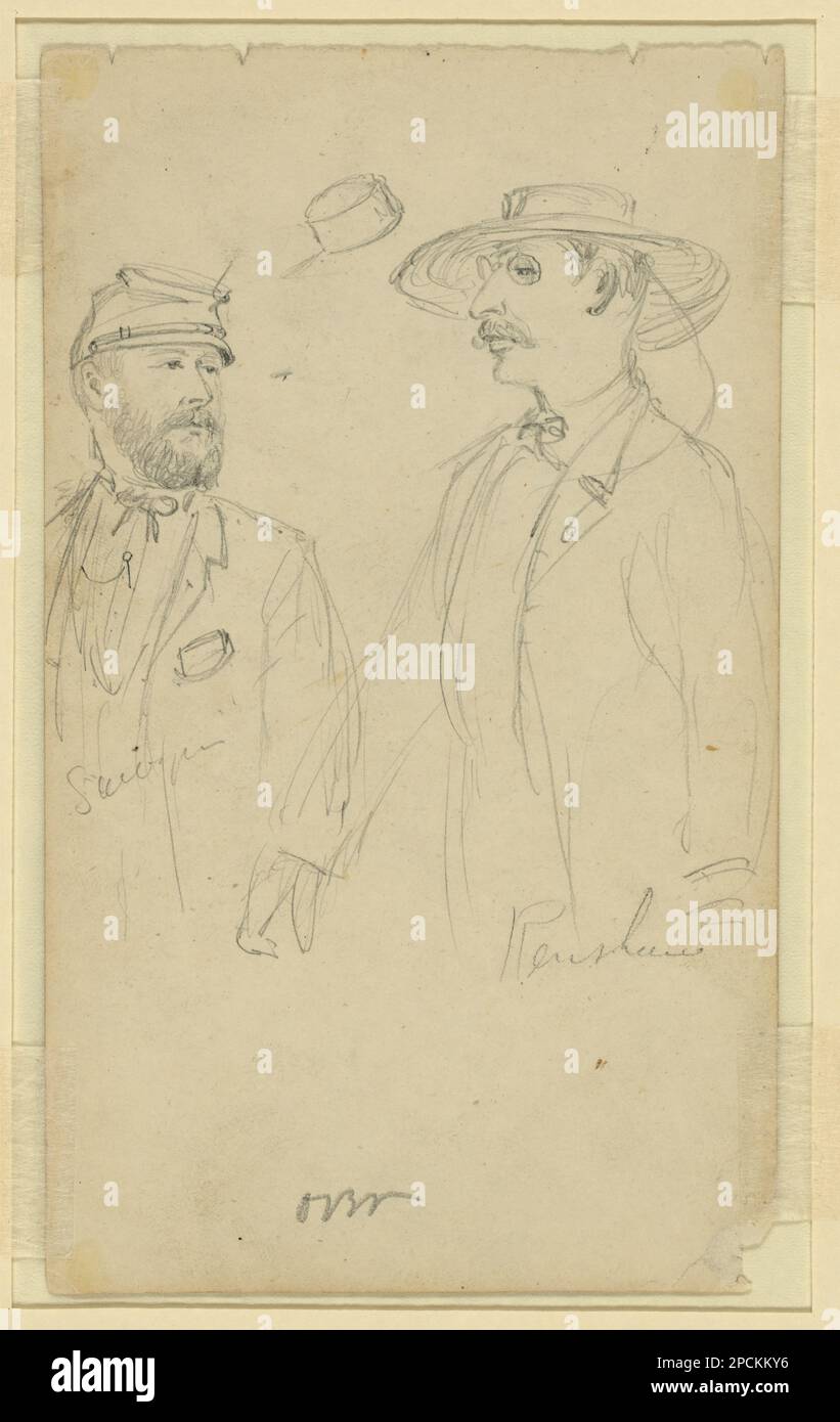 Sawyer. Renshaw. Morgan collection of Civil War drawings. Sawyer ...