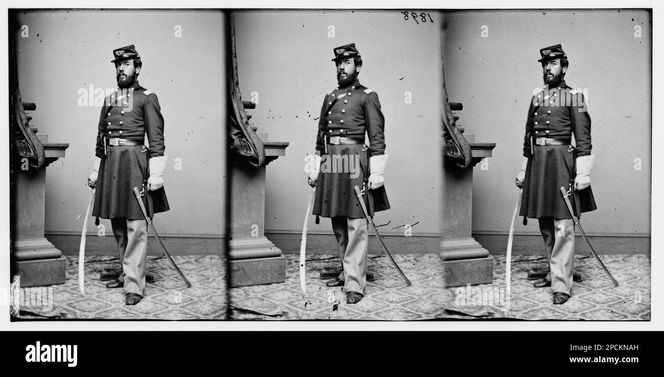 Edward J. Riley, Colonel, 40th New York Inf.. Civil war photographs ...