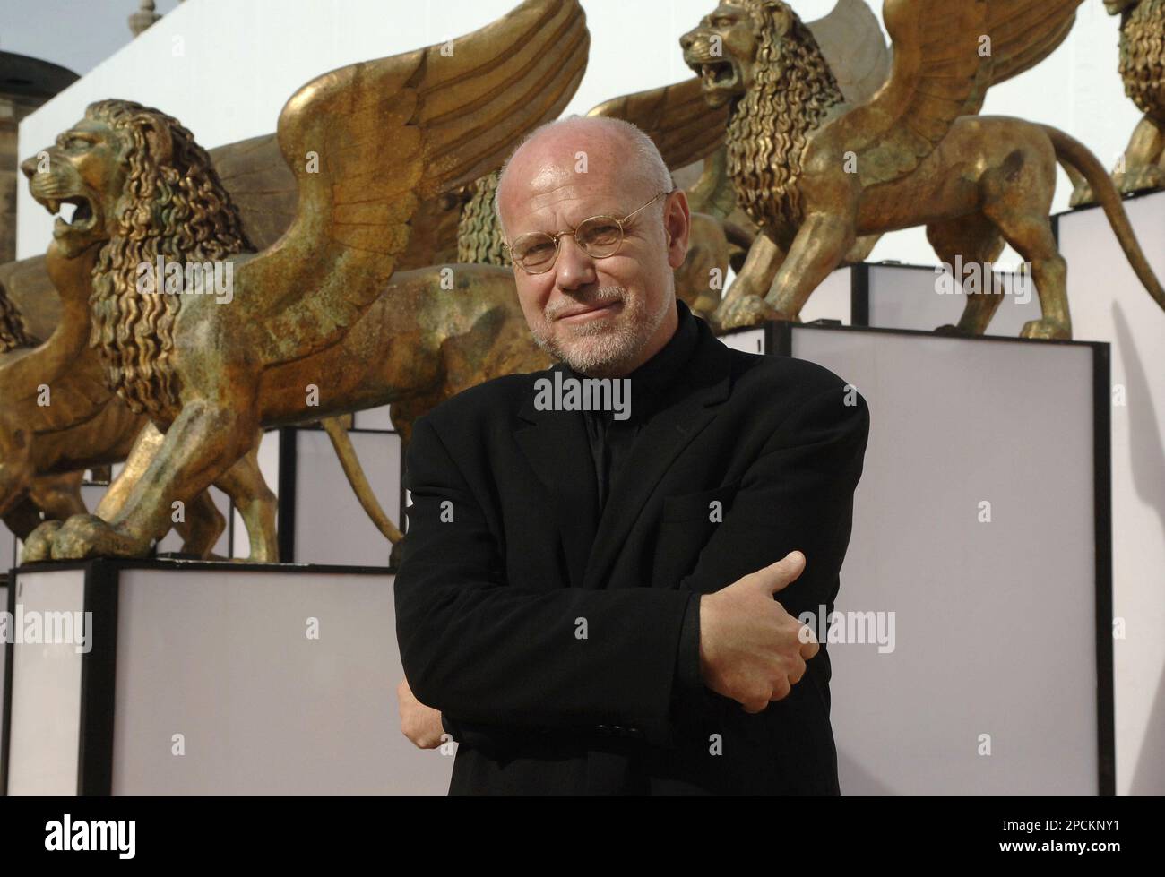 Director of the 63nd Venice Film Festival Marco Muller poses in front ...