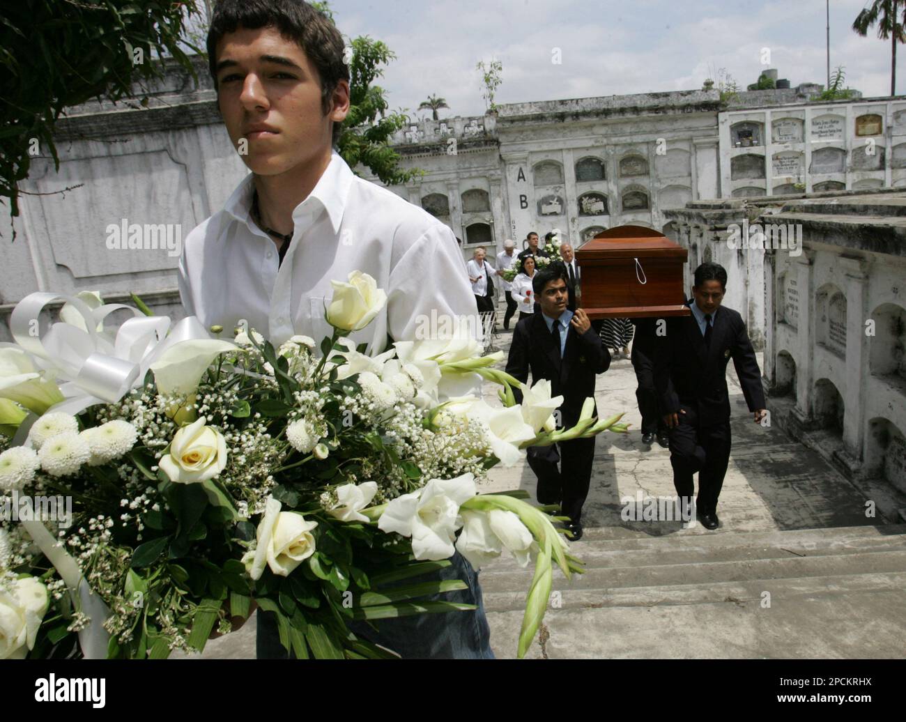 Rodrigo Chiriboga, great-grandson of Maria Esther de Capovilla, the ...