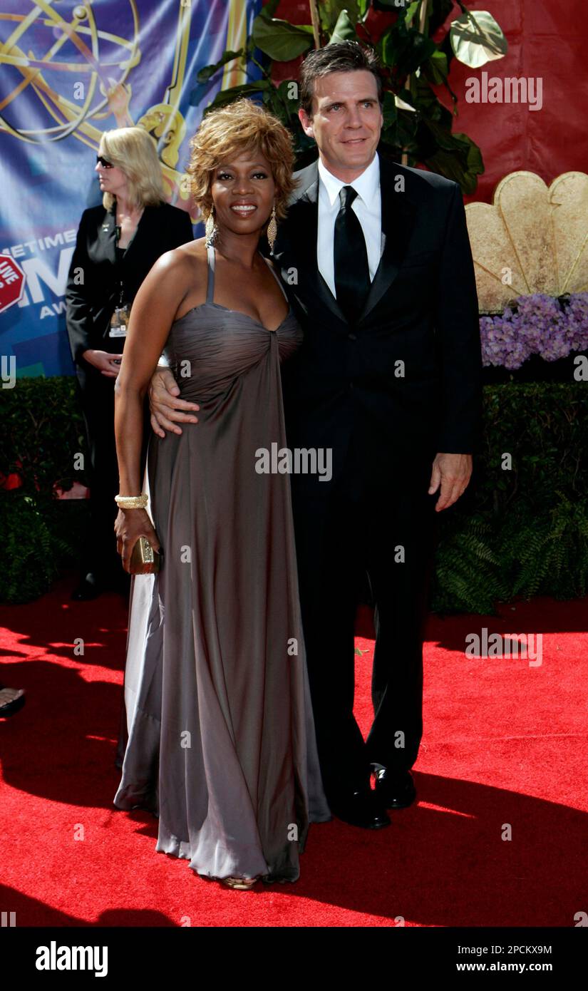 Alfre Woodard and her husband Roderick Spencer arrive for the 58th ...