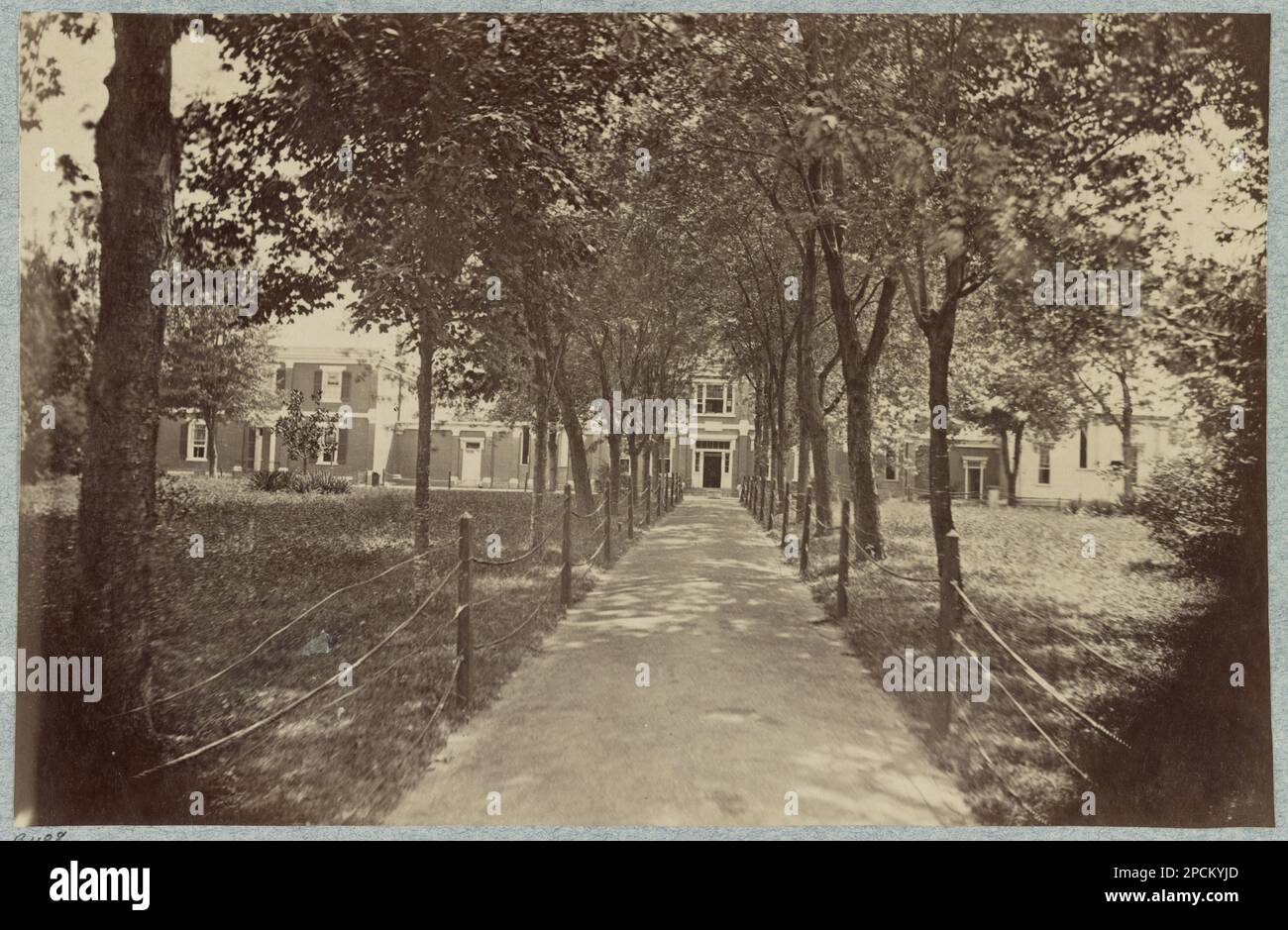 United states naval observatory buildings 1860 1870 hi-res stock ...