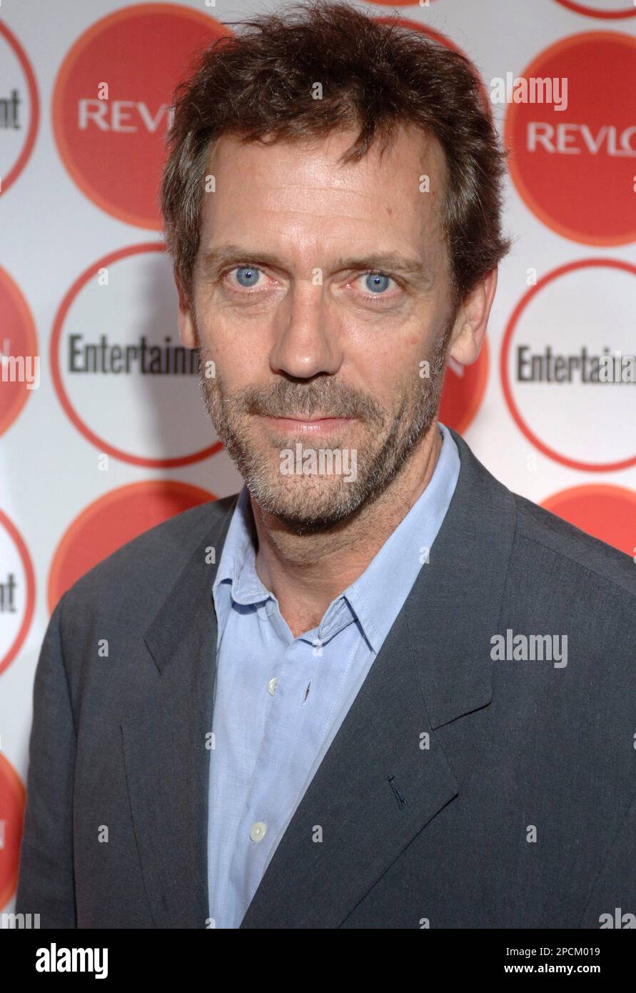 British actor Hugh Laurie arrives at Entertainment Weekly magazine's ...