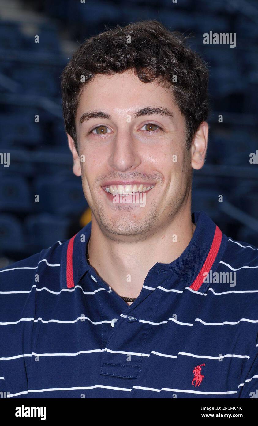 Actor Jason Biggs takes part in "Arthur Ashe Kids' Day" at the USTA ...
