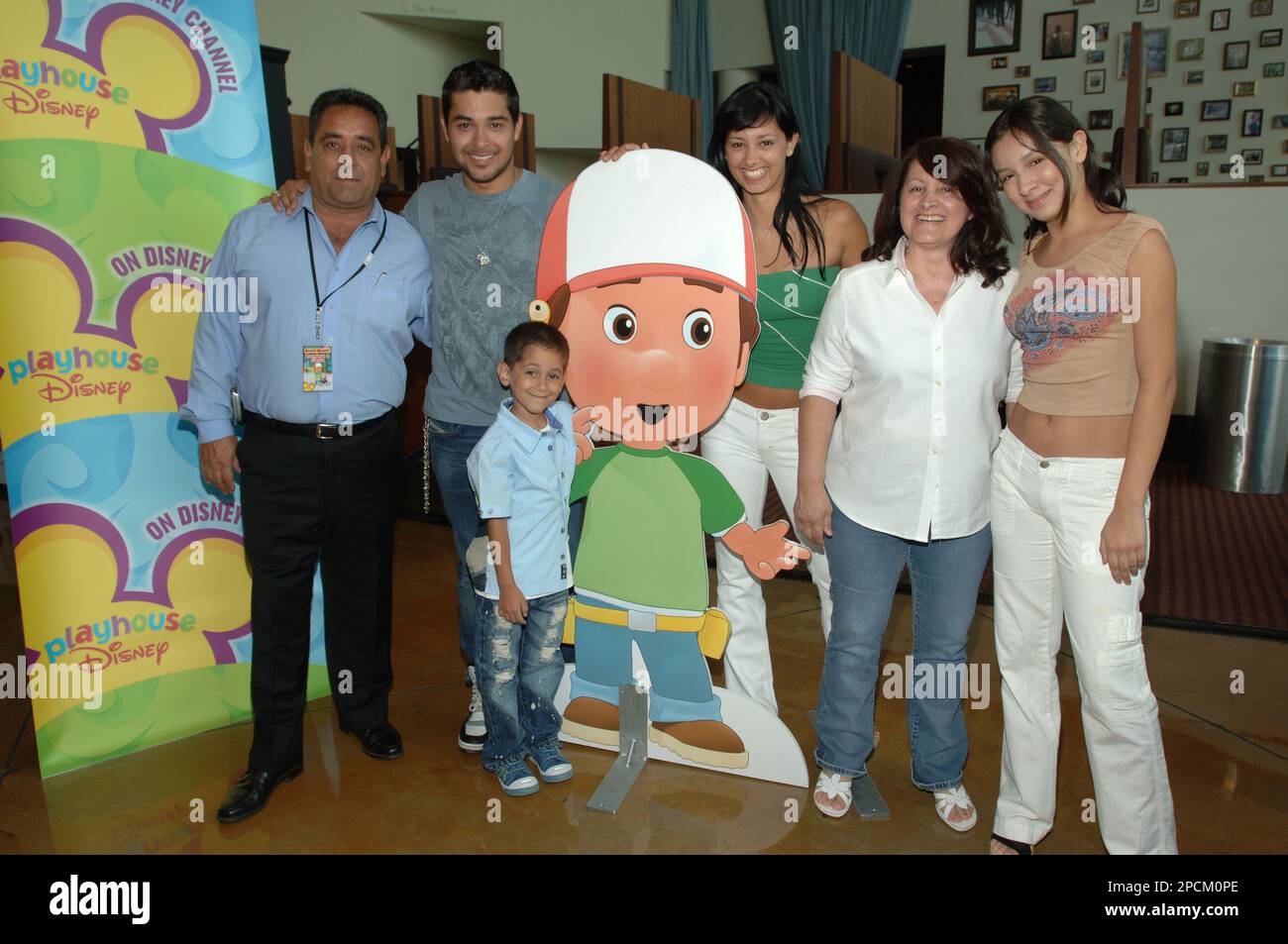 Wilmer Valderrama, second from left, appears with his entire family at ...