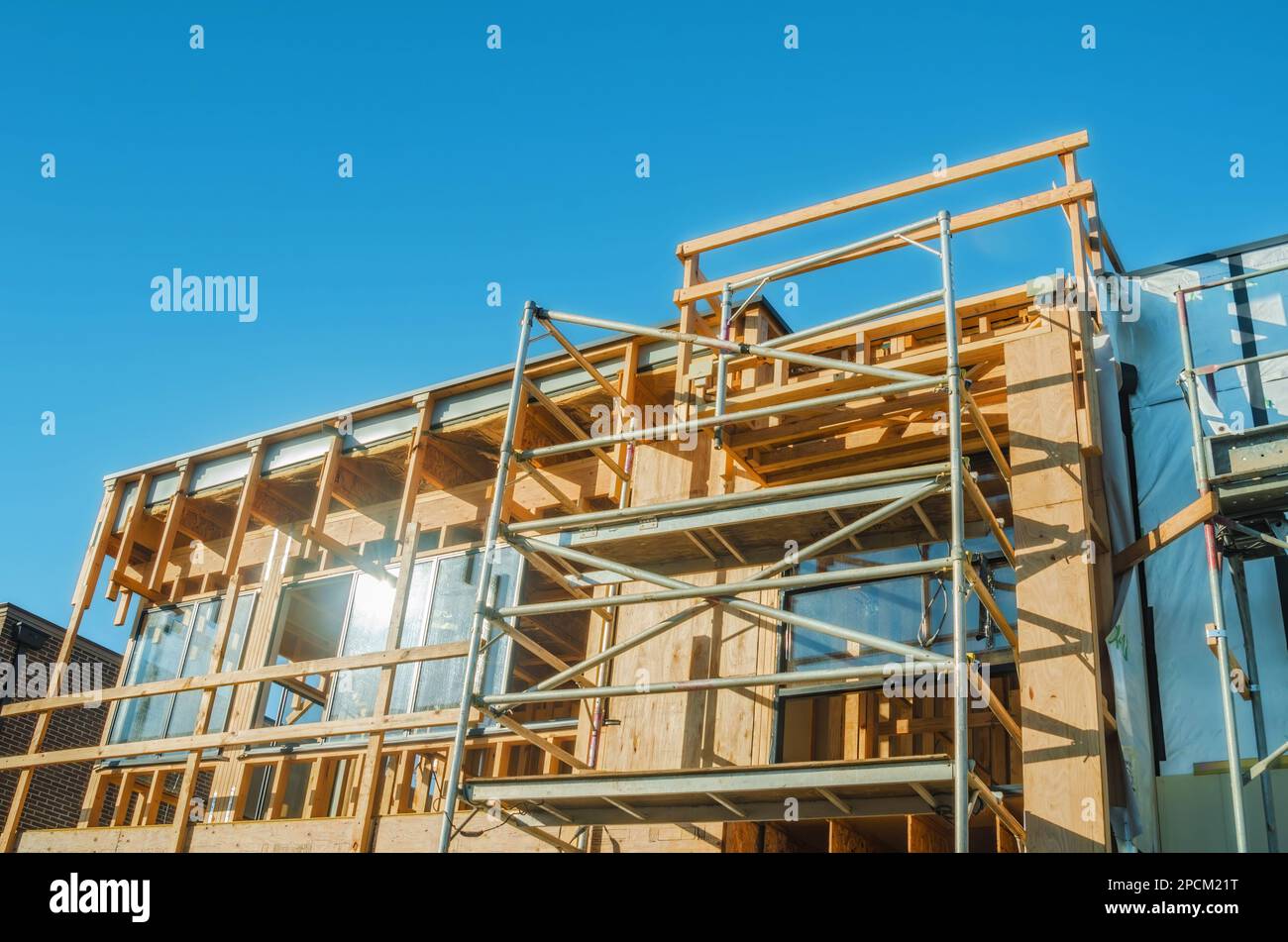 House under construction exterior hi-res stock photography and images ...