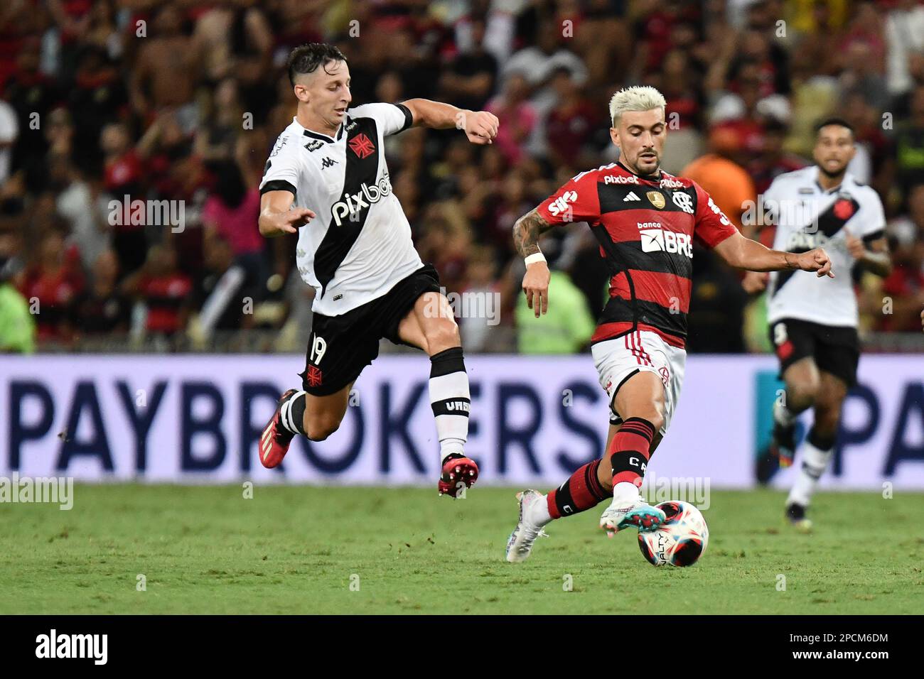 Rio de Janeiro, Brazil, 13th Mar, 2023. Giorgian De Arrascaeta of ...