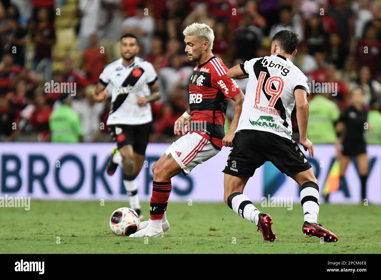 Rio de Janeiro, Brazil, 13th Mar, 2023. Giorgian De Arrascaeta of ...