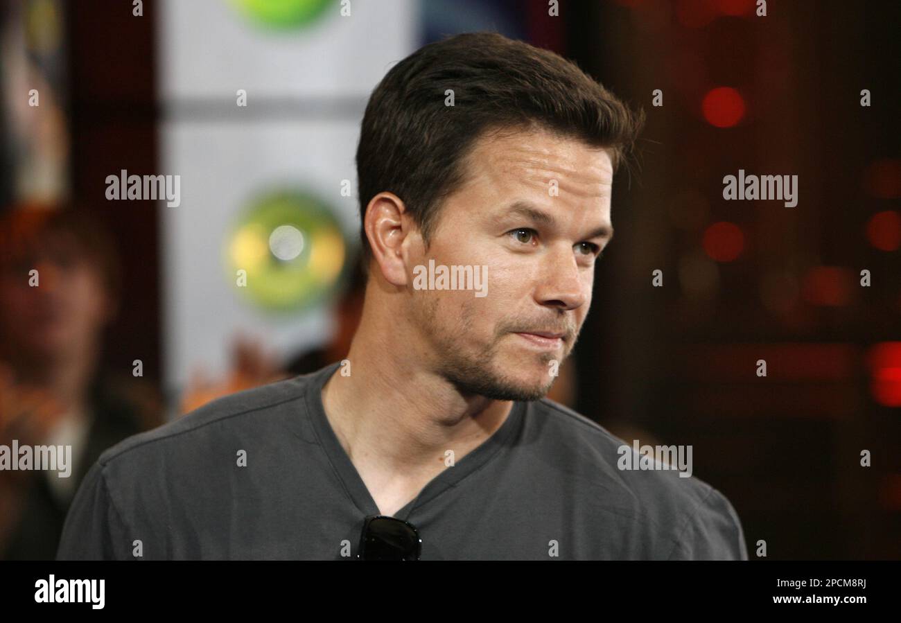 Actor Mark Wahlberg appears onstage during MTV's "Total Request Live ...