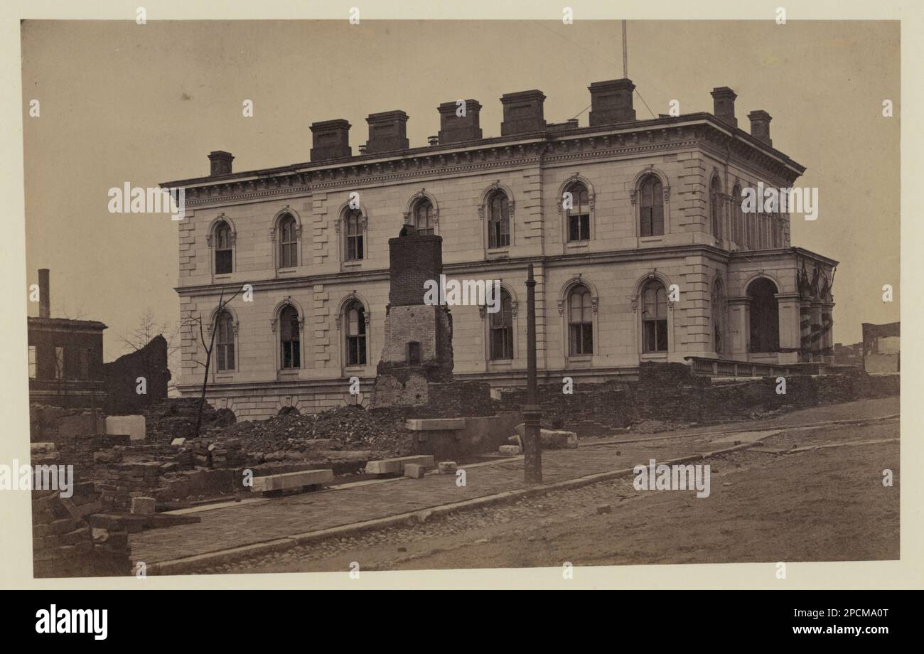 The custom house, Richmond, Virginia, Ap. 1865. Title from item ...