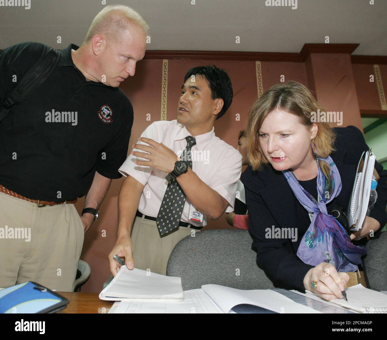 U.S. Coast Guard Pacific Strike Team commanding officer Anthony Lloyd ...