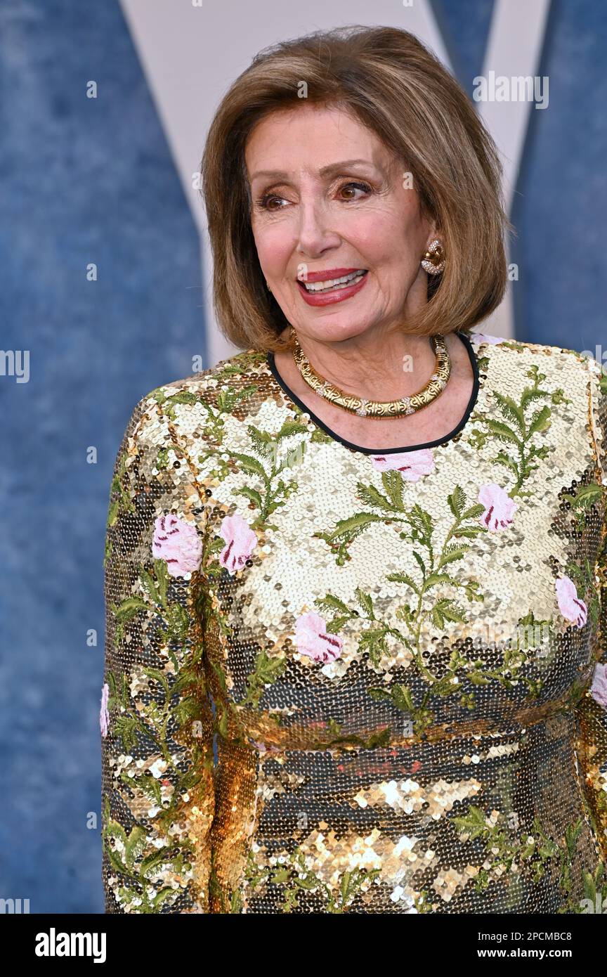 Beverly Hills, USA. 12th Mar, 2023. Nancy Pelosi at the 2023 Vanity ...