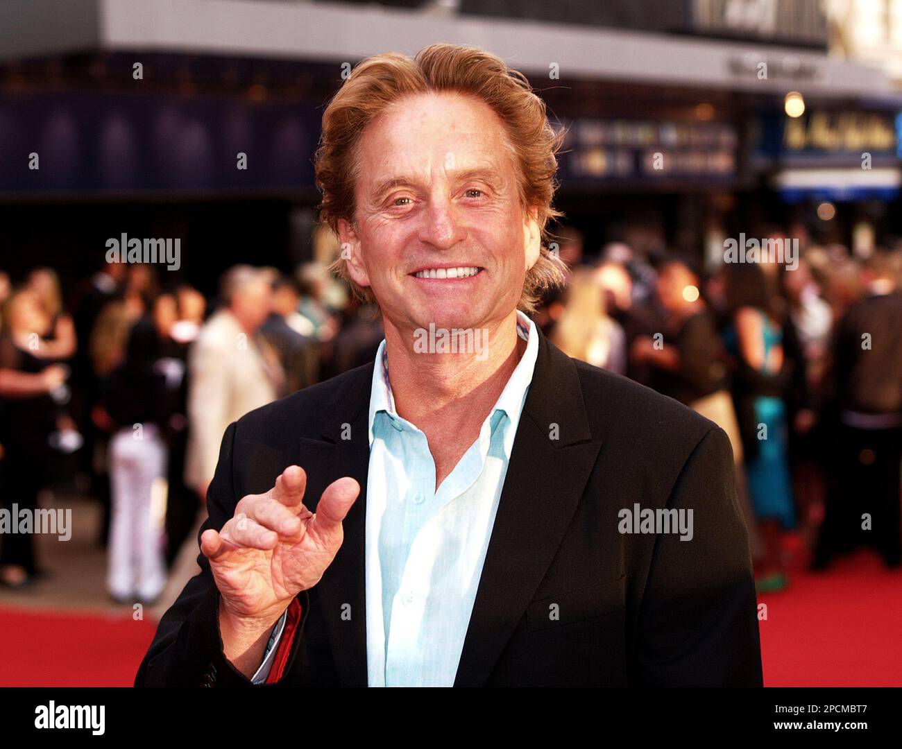 U.S. actor Michael Douglas arrives for the British premiere of his ...