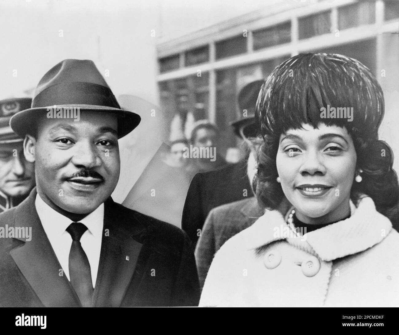 Martin luther king e coretta scott king hi-res stock photography and ...