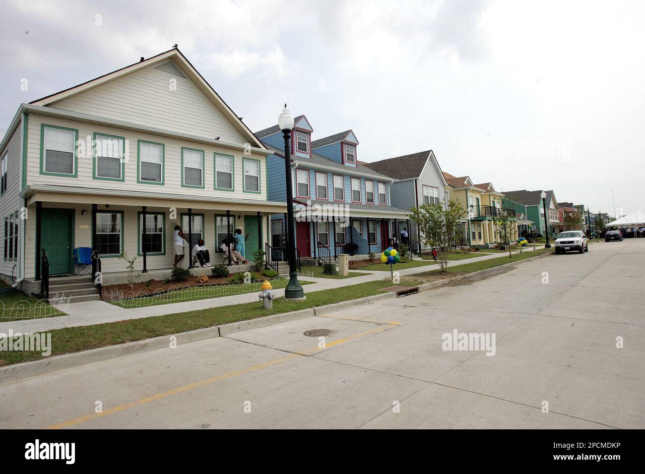 Some of the 20 new homes that were built on part of the old Fischer ...