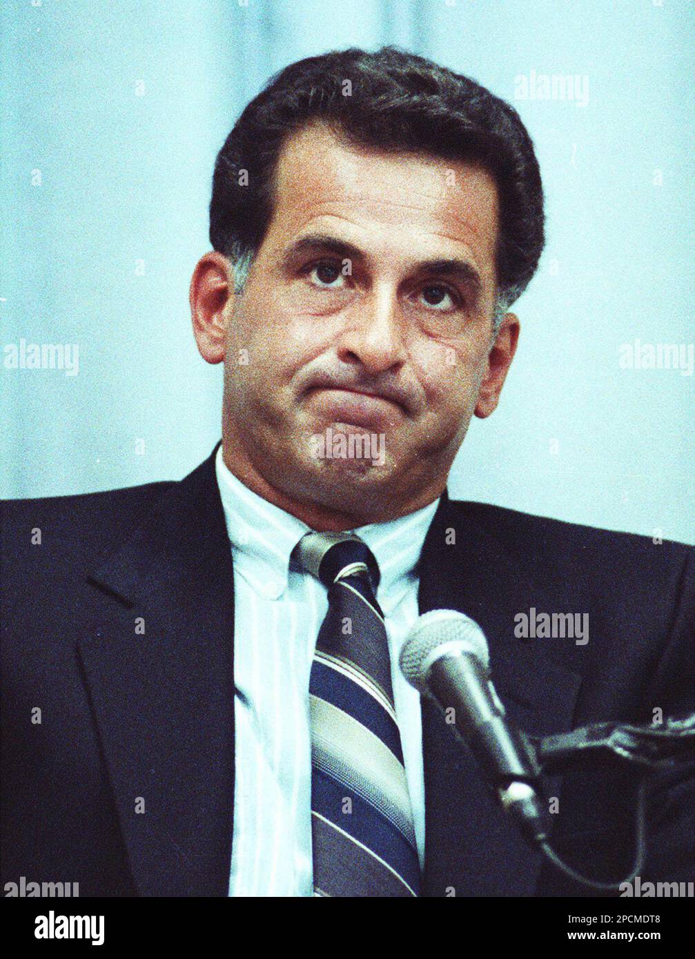 ** FILE ** Dr. Jamie Astaphan is shown during his testimony before a ...