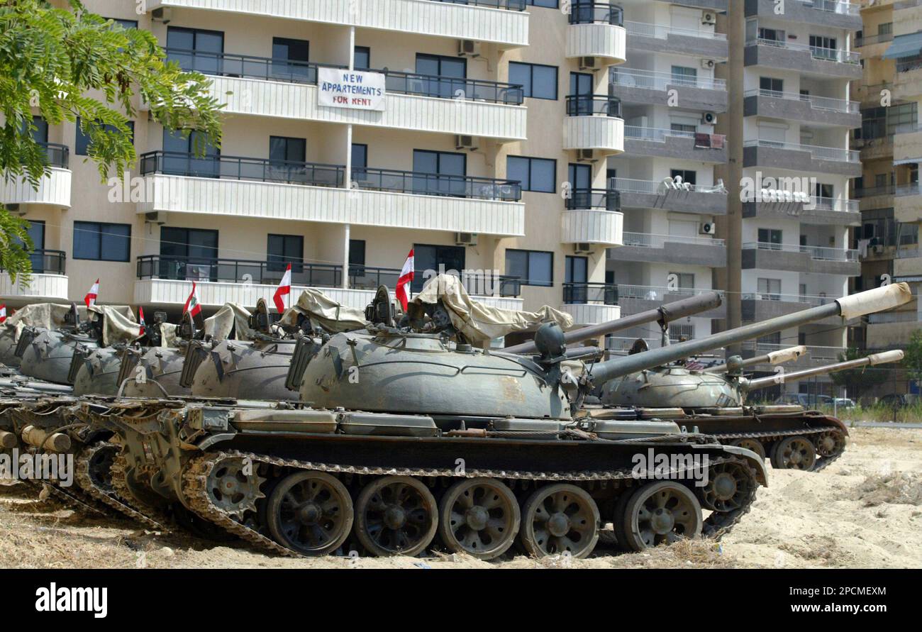 Lebanese Army Tanks