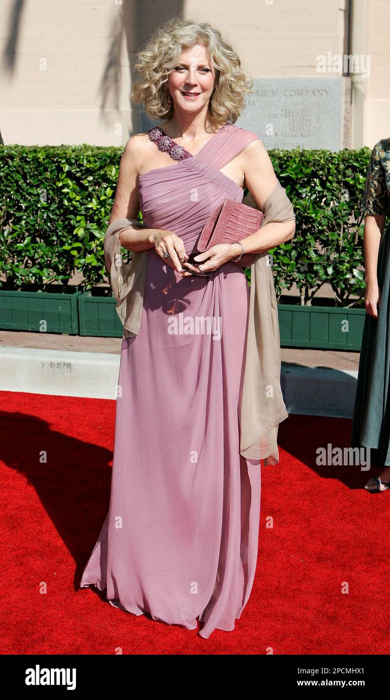Actress Blythe Danner arrives for the Creative Arts Emmy Awards on ...