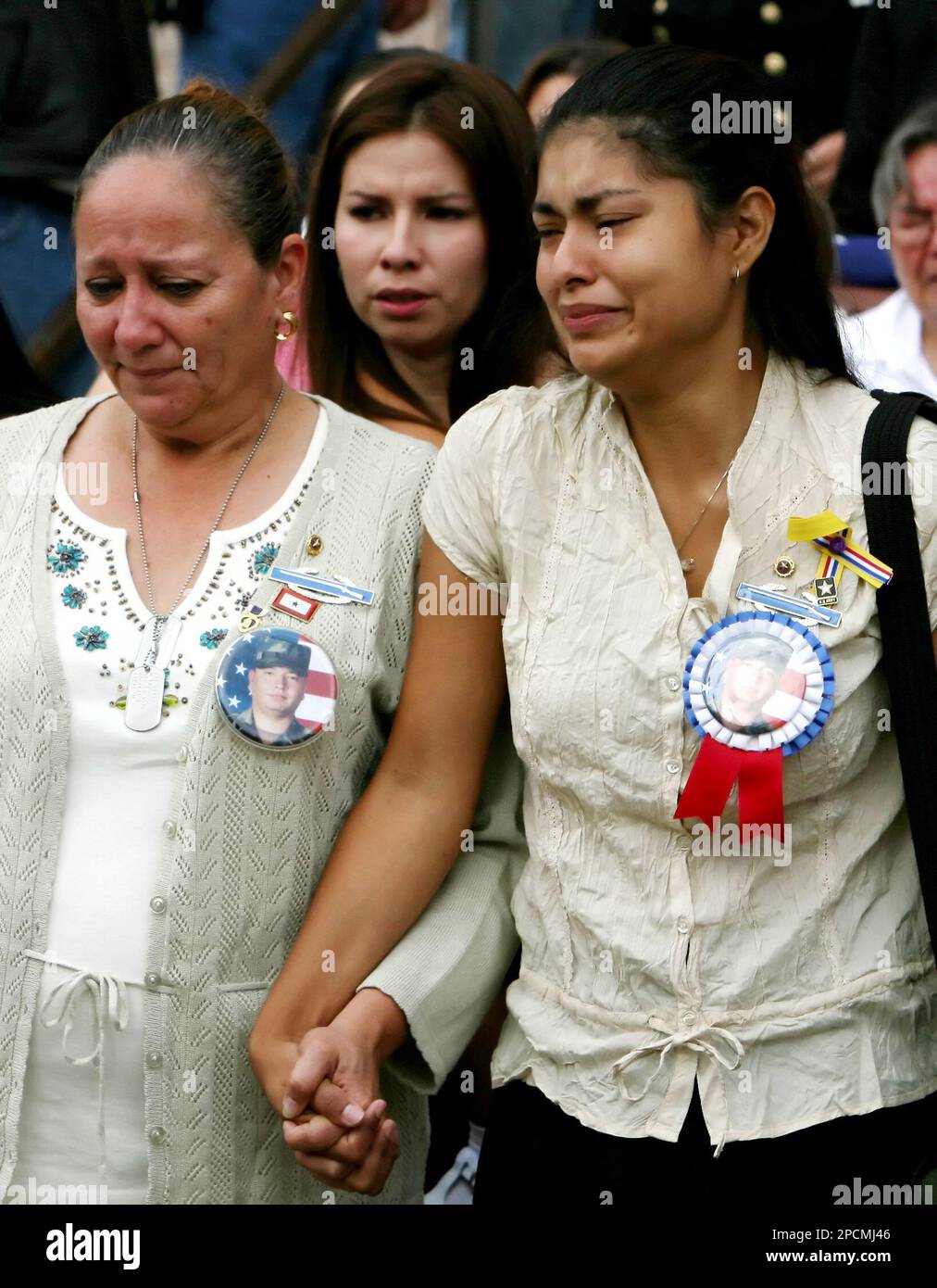 Martha Garza, mother of Army Spc. Rogelio R. "Roger" Garza Jr., left ...