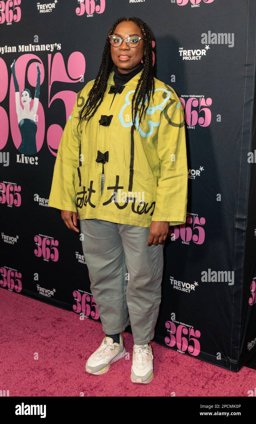 New York, USA. 13th Mar, 2023. Miranda Heymon attends Day 365 Live ...
