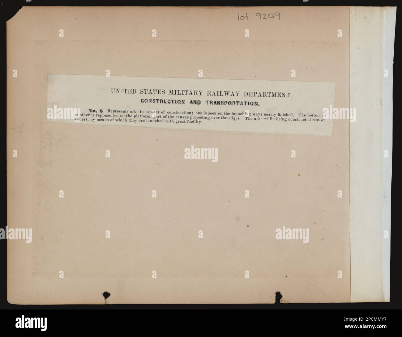 Represents arks in process of construction; one is seen on the ...