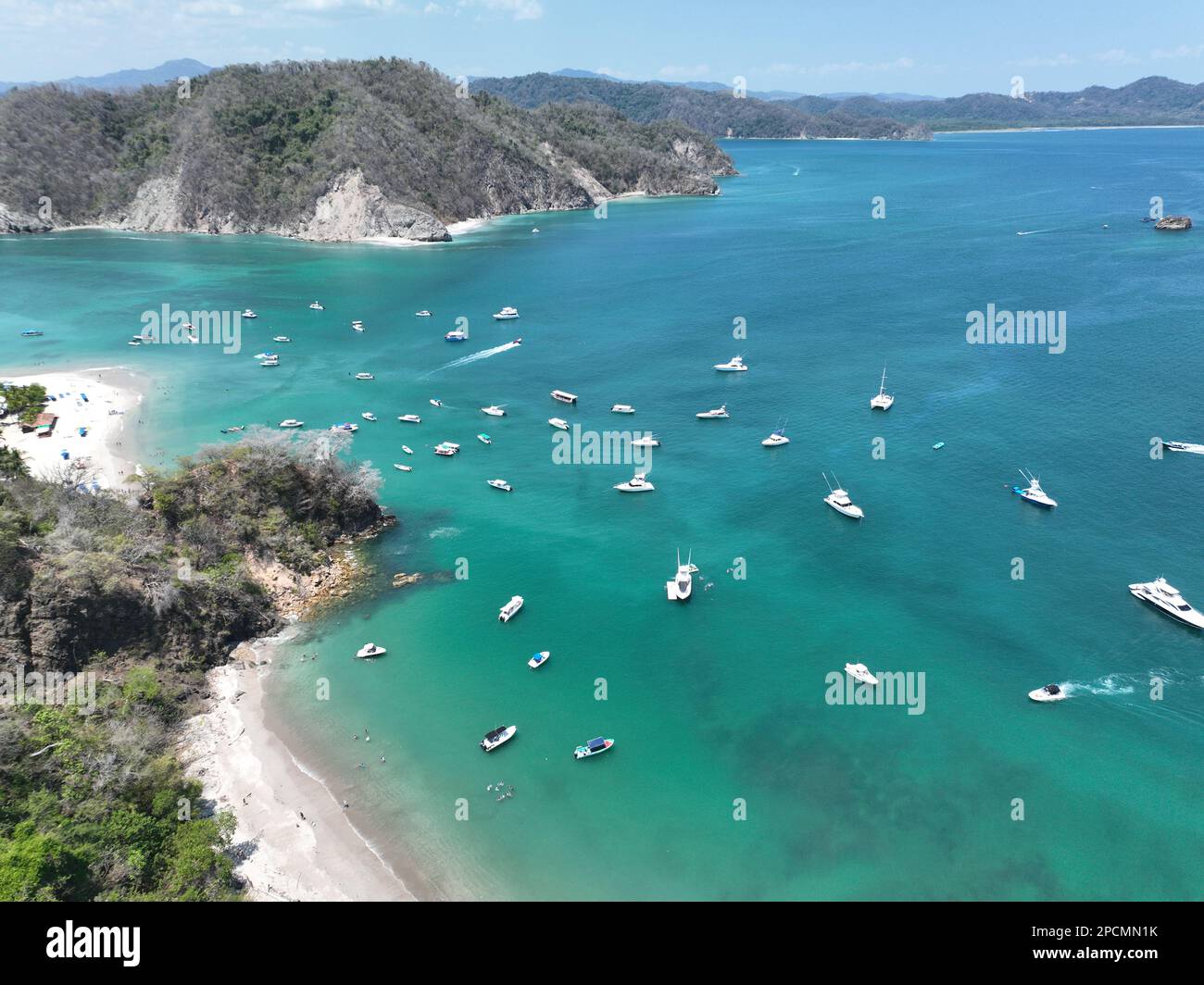 Located in the Gulf of Nicoya Tortuga Island (Isla Tortuga), Pacific ...