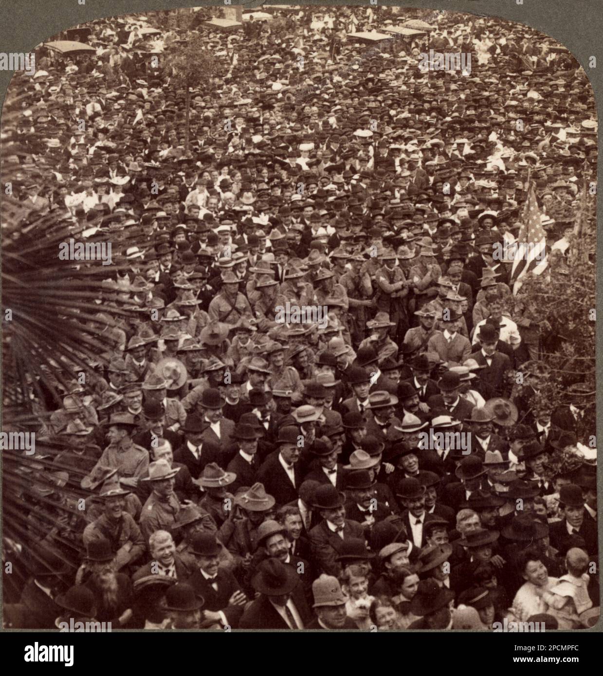 1905 , Jacksonville , FLORIDA USA : The Sunny South applauds President ...