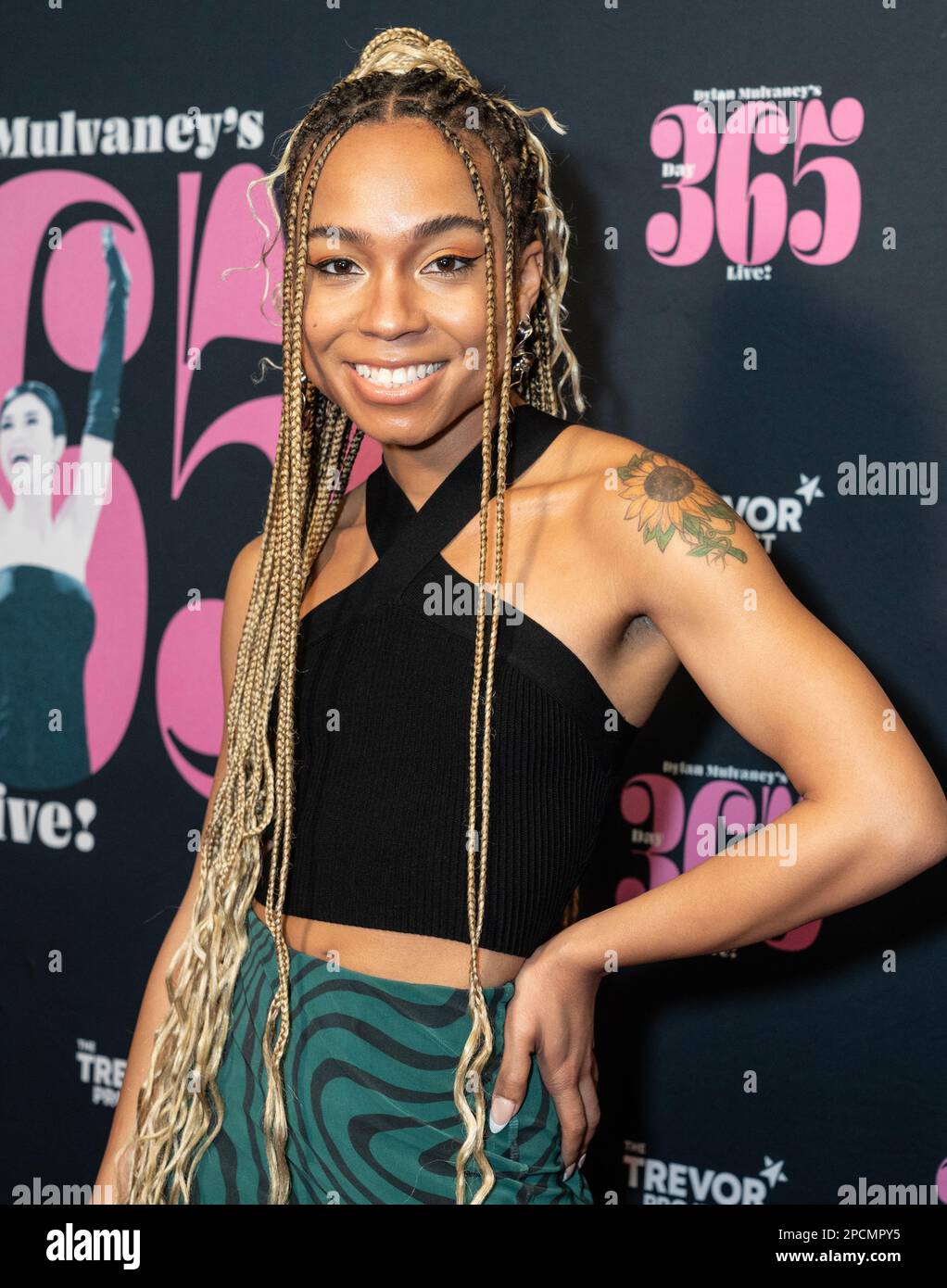 Eva Reign attends Day 365 Live! with Dylan Mulvaney at Rainbow Room at ...