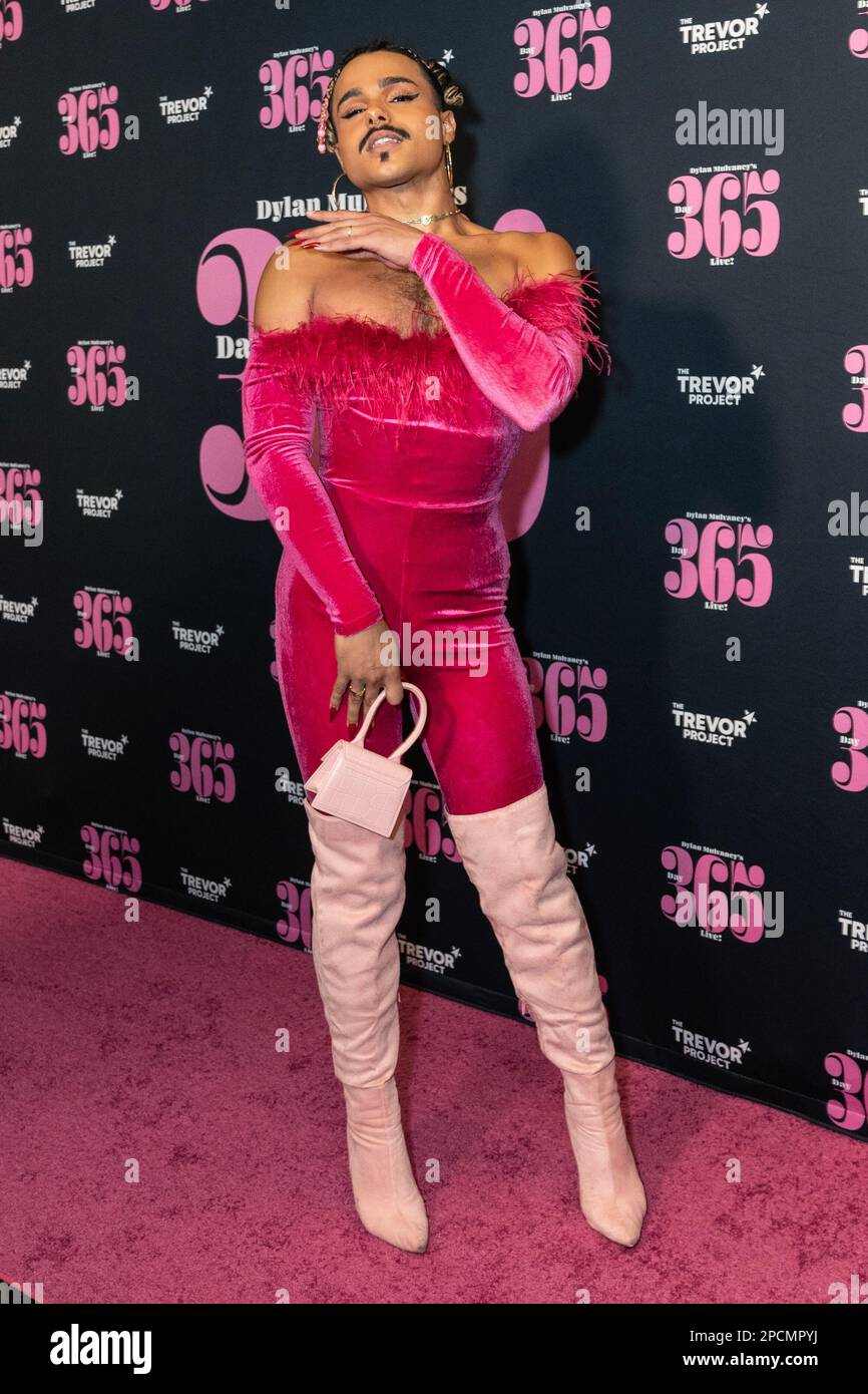 New York, USA. 13th Mar, 2023. Tomas Matos attends Day 365 Live! with ...