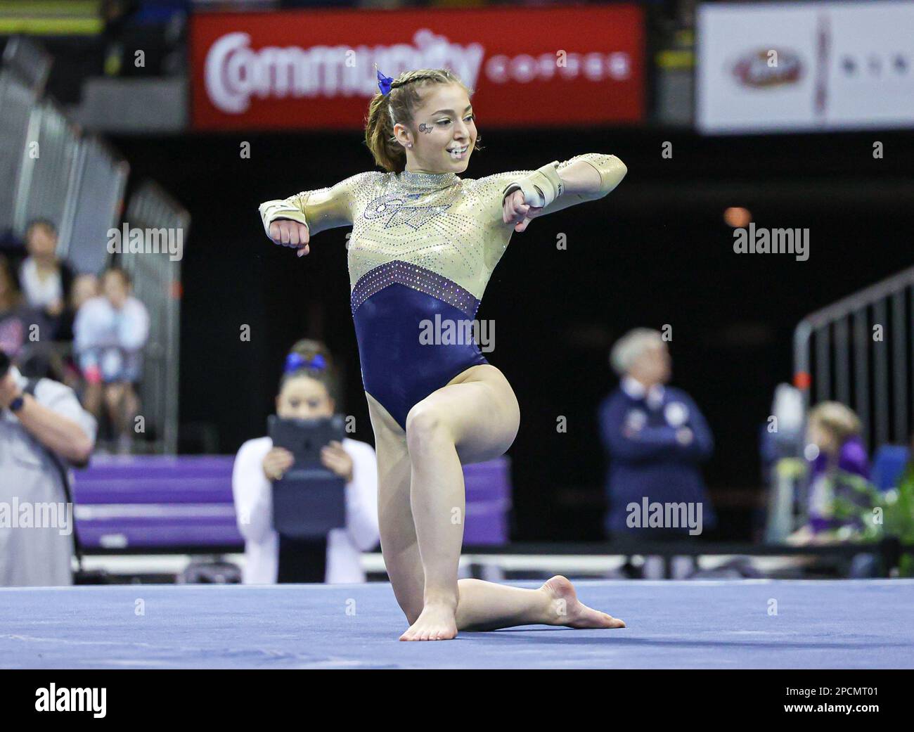 Baton Rouge, LA, USA. 3rd Mar, 2023. George Washington's Marlee York ...