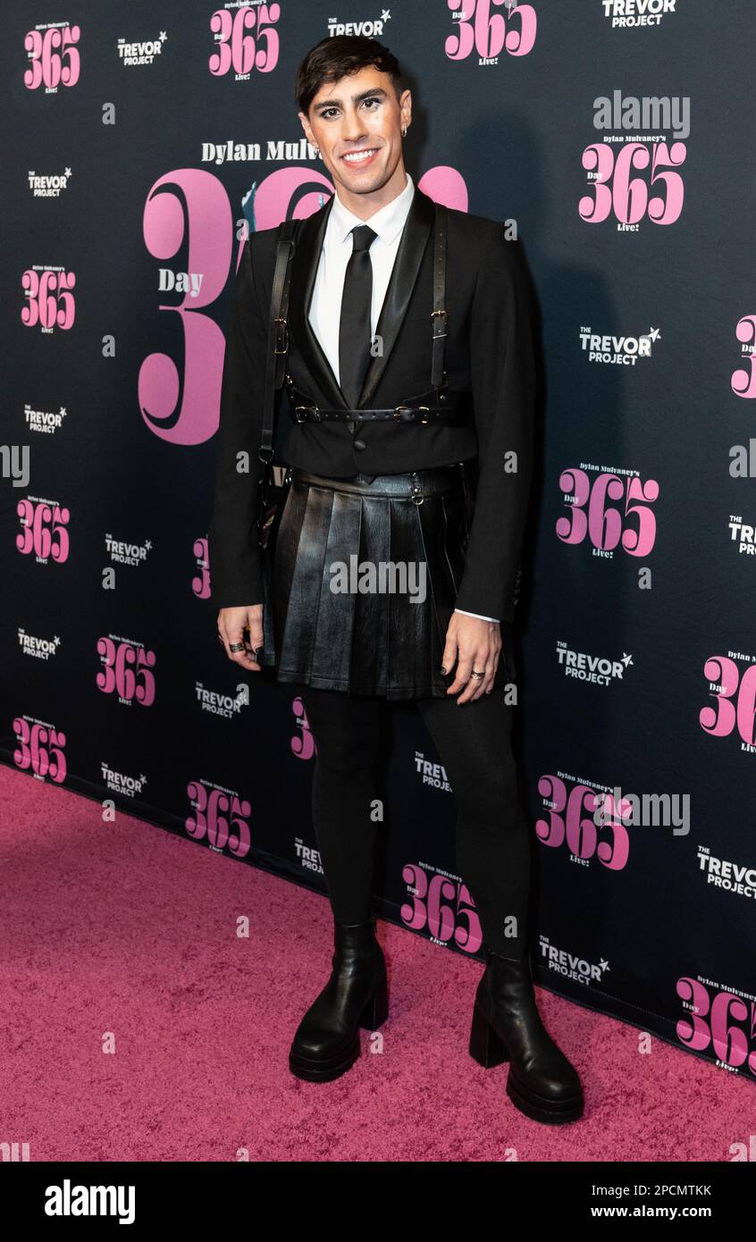 Ryan Tymensky attends Day 365 Live! with Dylan Mulvaney at Rainbow Room ...