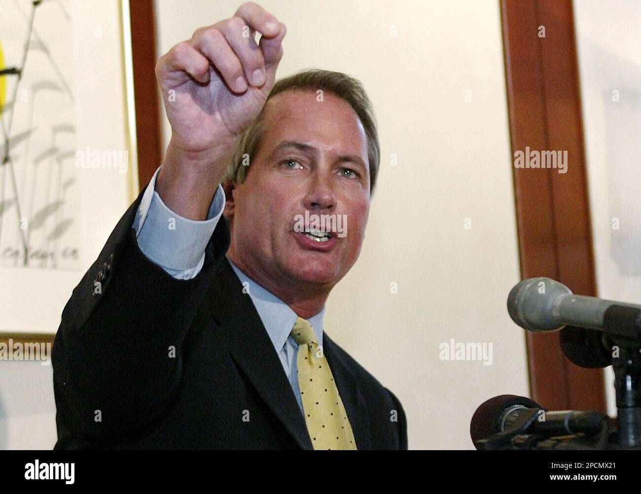 Ramsey family attorney Lin Wood addresses the media on the arrest in ...