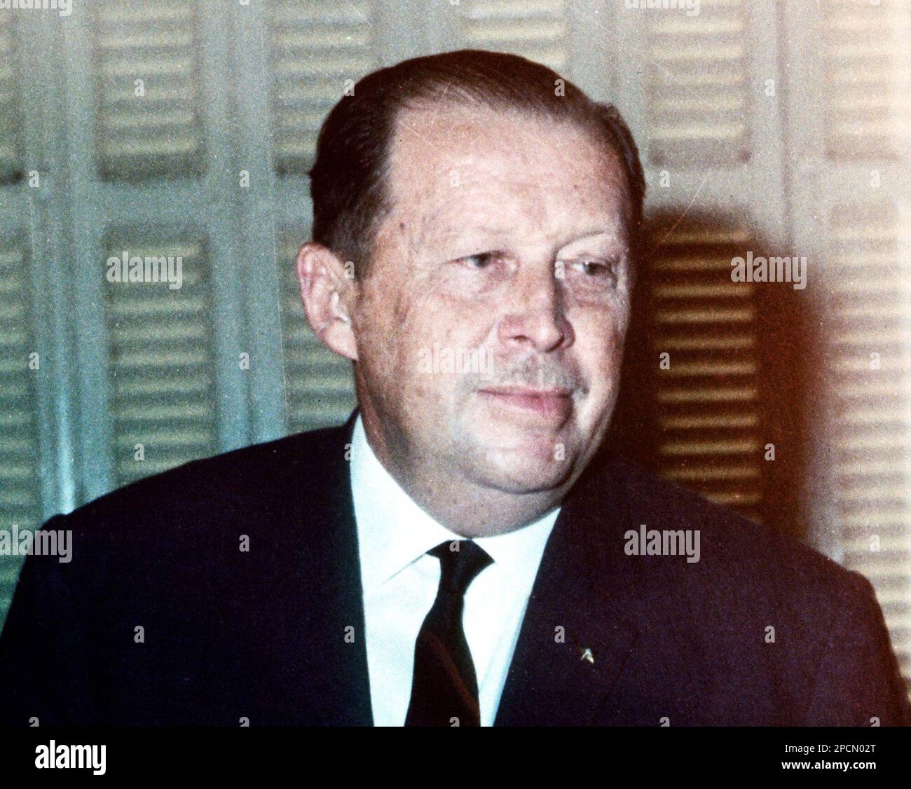 **FILE** Former Paraguayan dictator Gen. Alfredo Stroessner speaks in ...