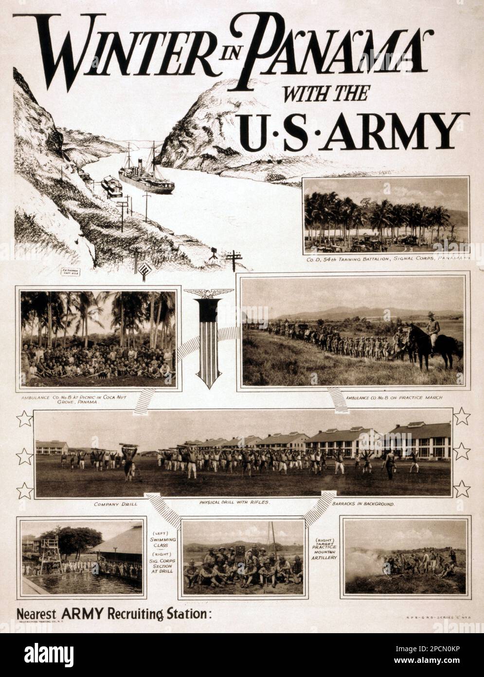 PANAMA , 1917 : Winter in Panama with the U.S. Army 1917 - GEOGRAPHY ...