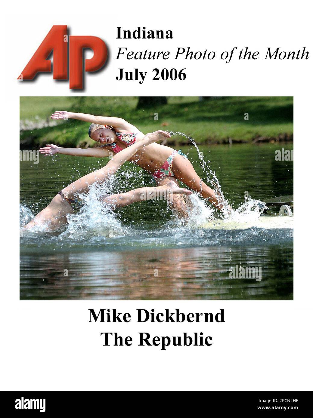 The Indiana feature photo of the Month of July shows Jennifer Reece, 18 ...