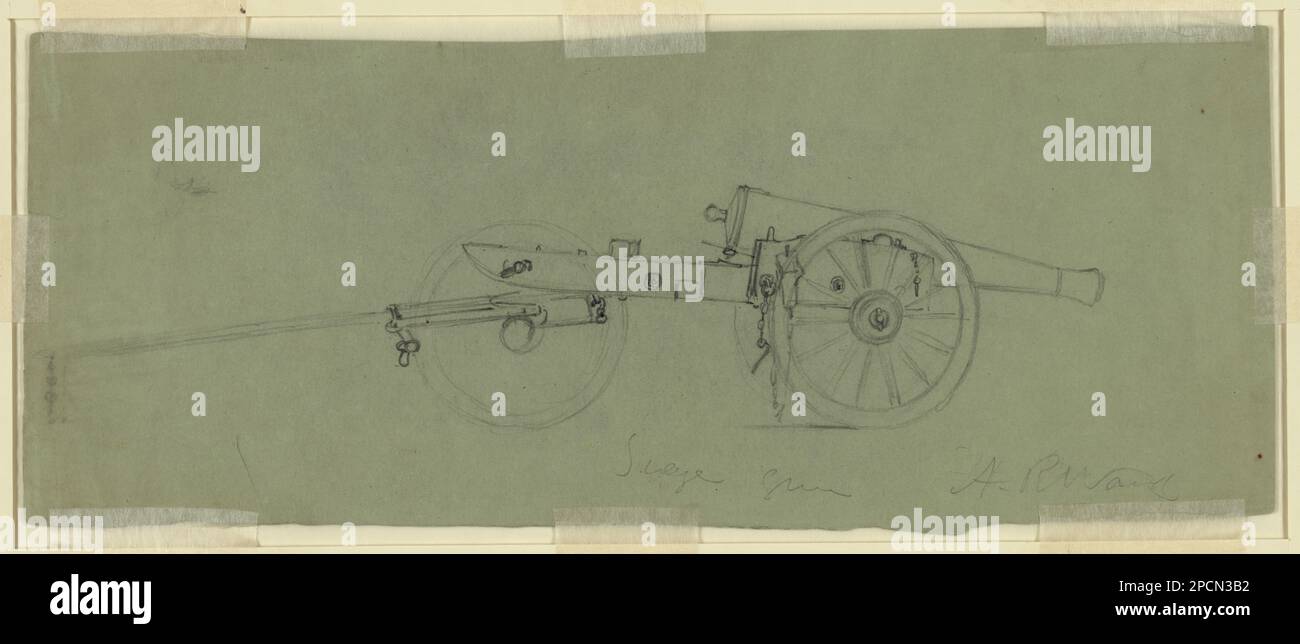 Review. Newport News. Morgan collection of Civil War drawings. Military ...